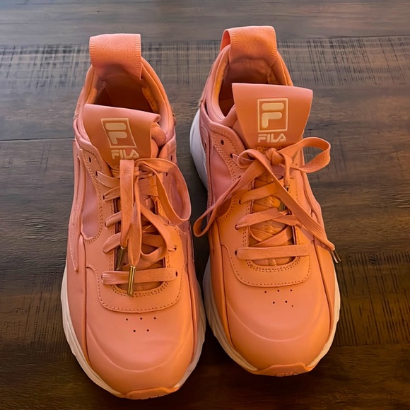 Shoes | Fila Chunky Sneakers Pretty Pink | Poshmark